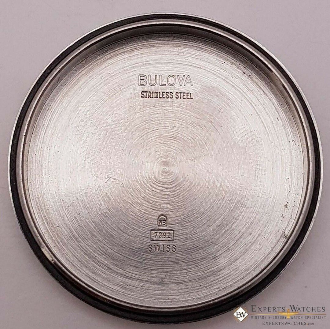 Serviced BULOVA BULLHEAD Parking Meter Chronograph Automatic Cal 12 19 ...