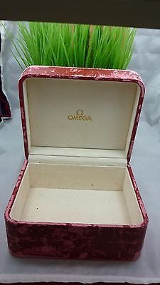 VINTAGE OMEGA RED WATCH BOX ORIGINAL (Planet Ocean, Sea Master, Speed ...