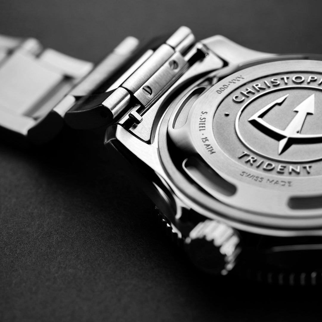 New Christopher Ward C65 Trident Diver Vintage Style Blue Dial Watch 4 ...