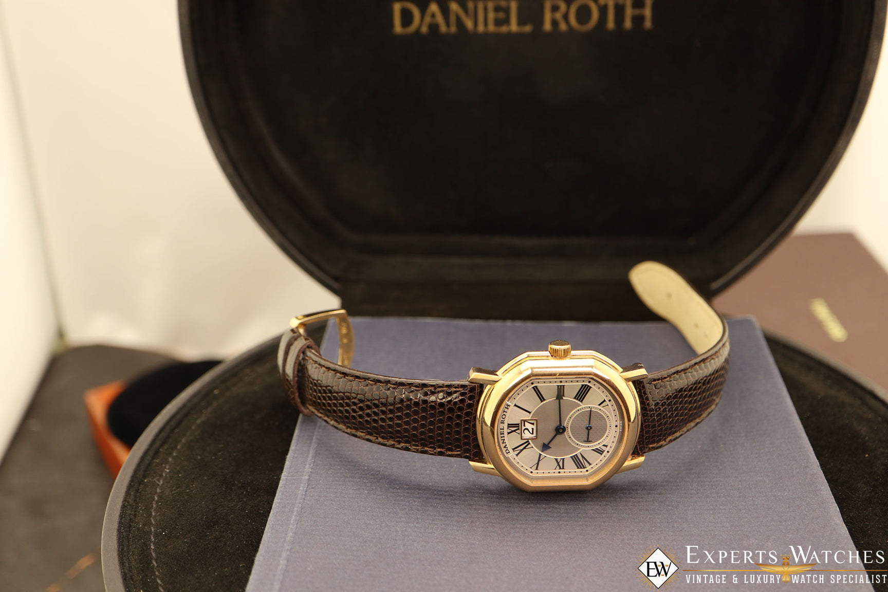 SOLD!!! Daniel Roth Datomax Masters 18k Big Date Watch 208.L.40.011.CN ...