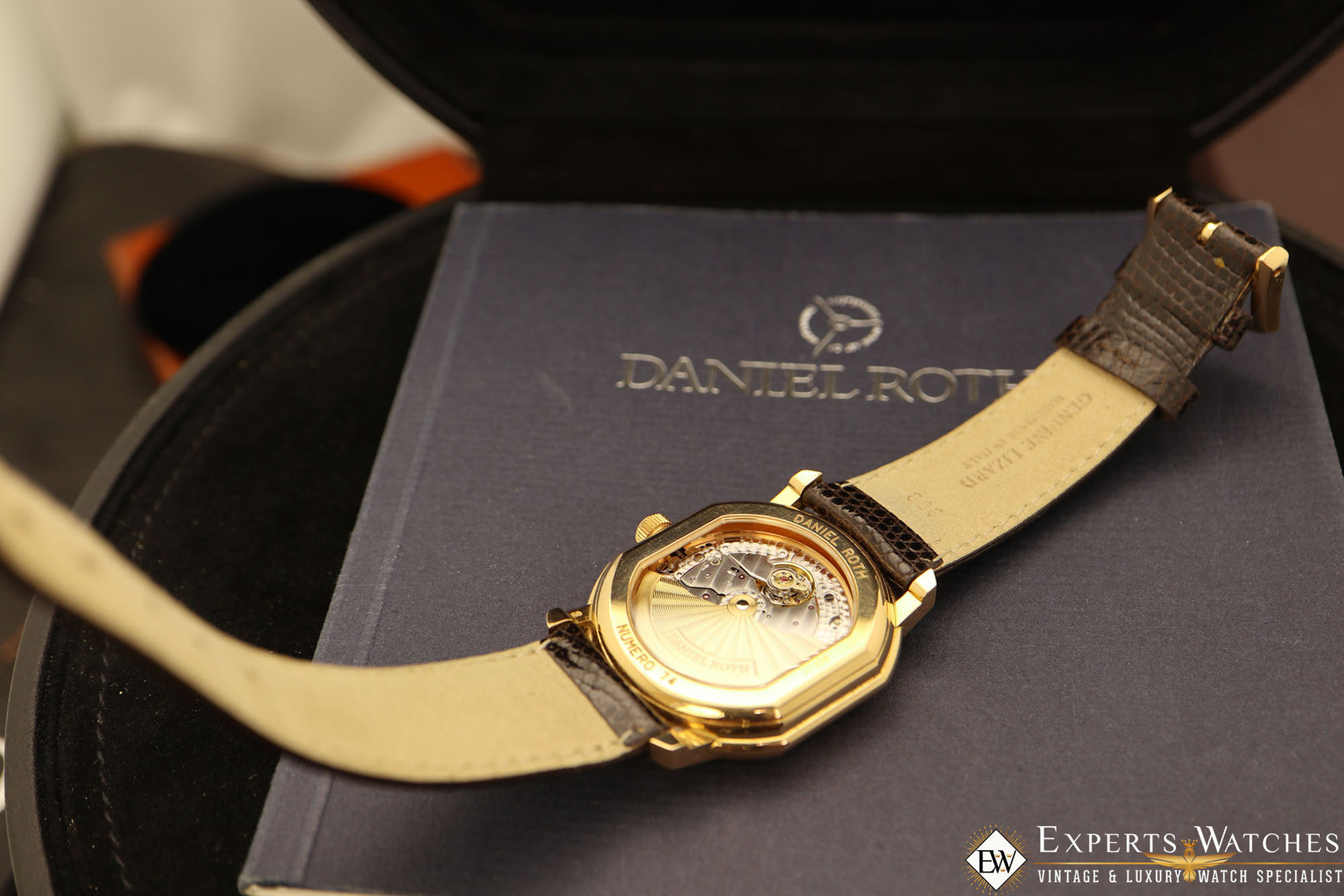 SOLD!!! Daniel Roth Datomax Masters 18k Big Date Watch 208.L.40.011.CN ...