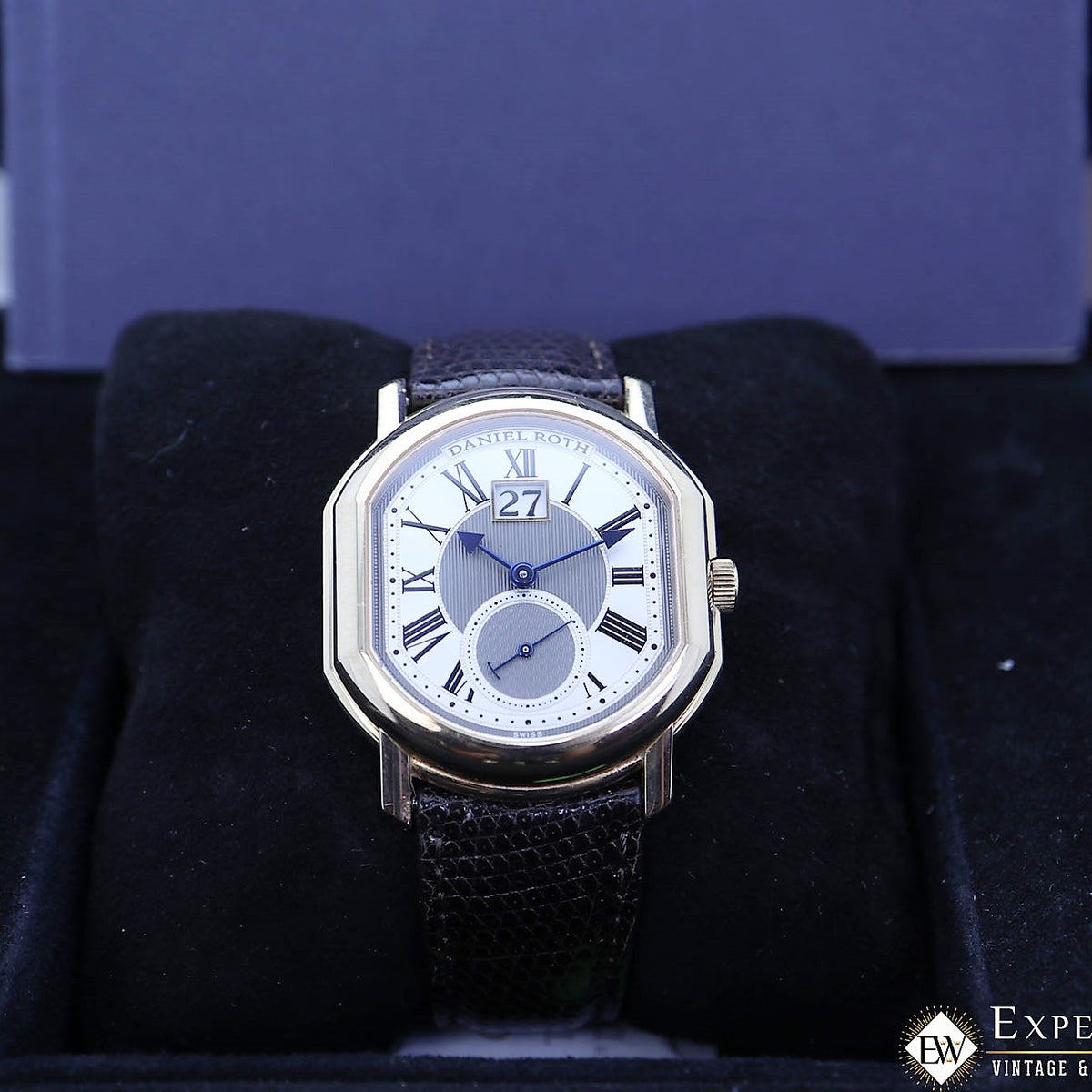 SOLD!!! Daniel Roth Datomax Masters 18k Big Date Watch 208.L.40.011.CN ...