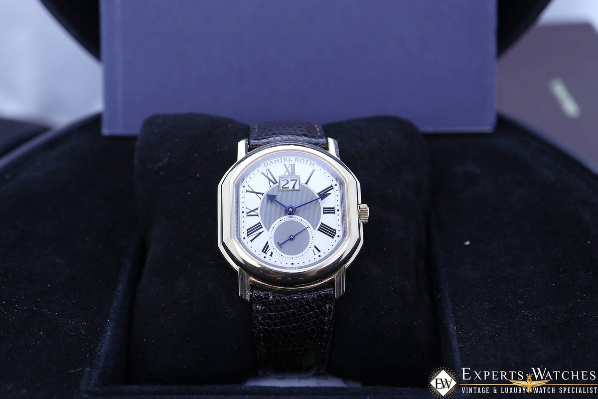 SOLD!!! Daniel Roth Datomax Masters 18k Big Date Watch 208.L.40.011.CN ...