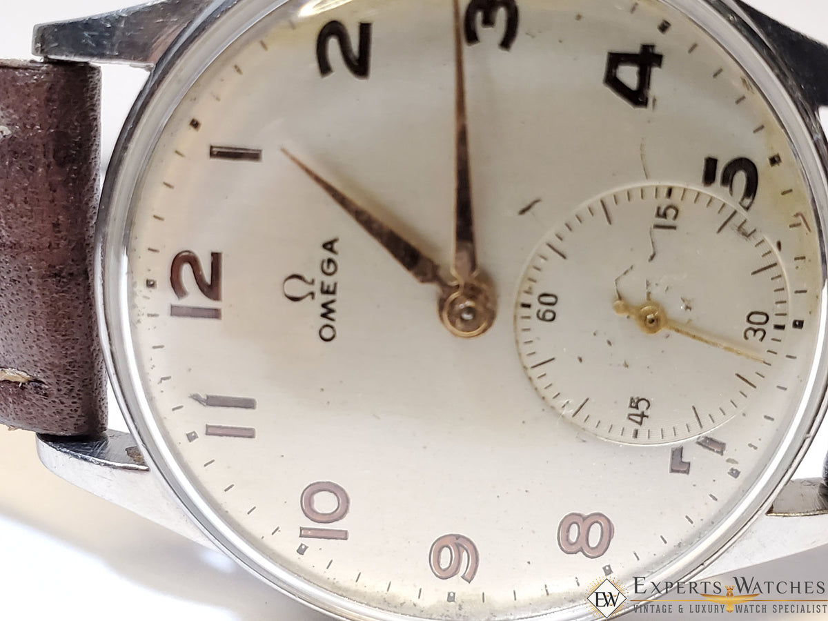 1940's Vintage Omega 2319 /2 Cal 30T2 Manual Movement Engraving 1946 M ...