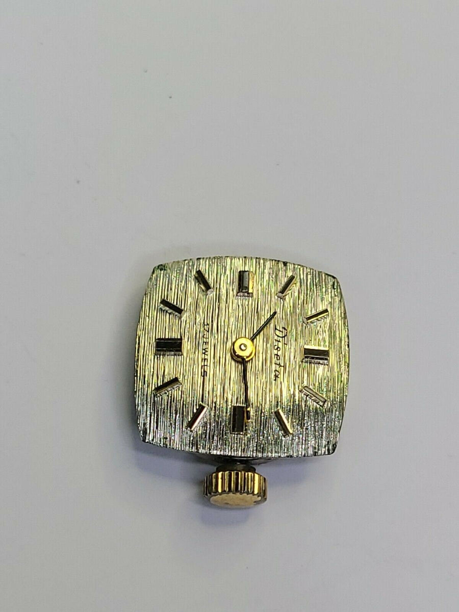 ETA 2442 Diseta Watch Movement 17 Jewels with dial and hands – Experts ...