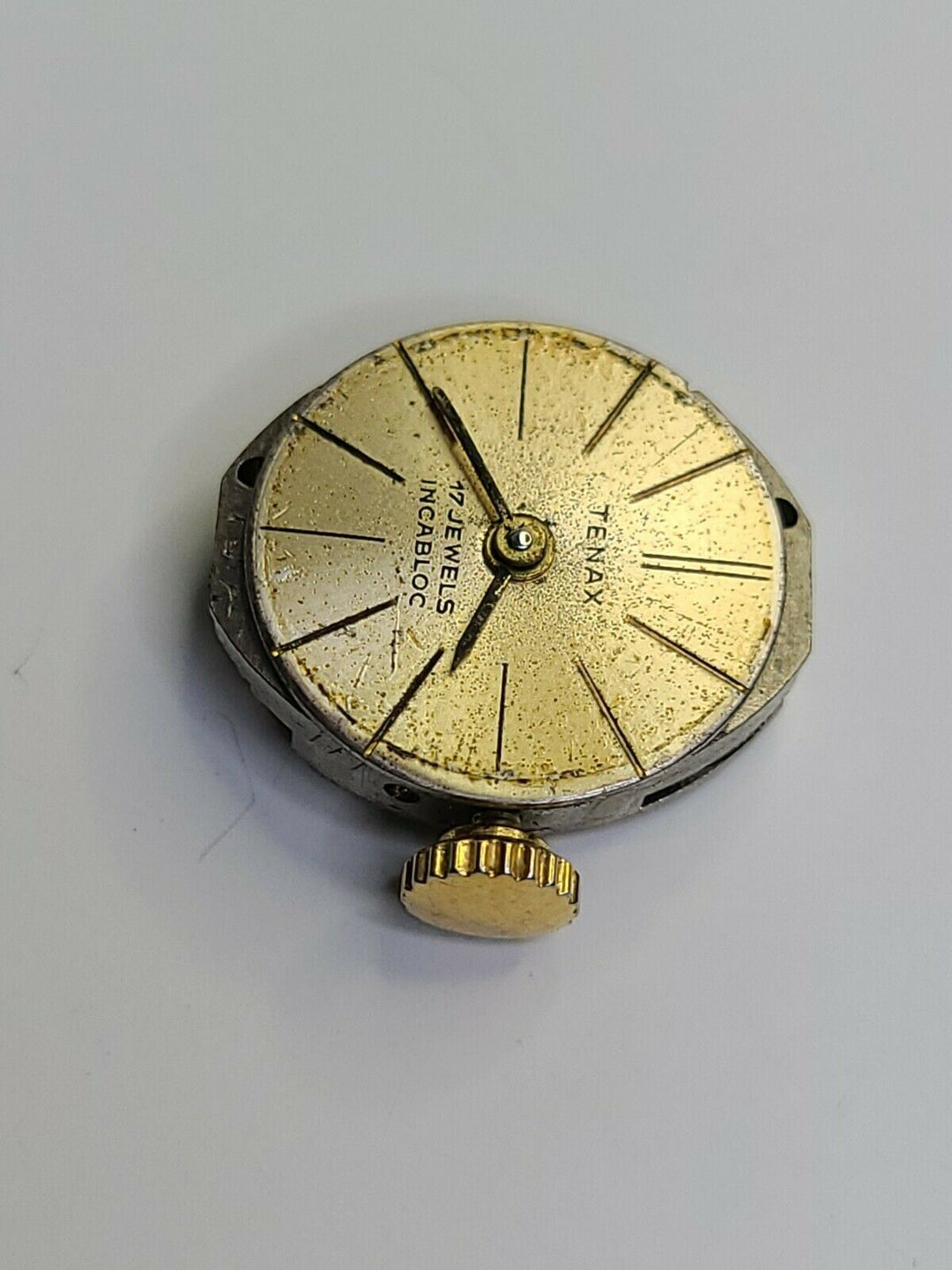 ETA 2485 Tenax Watch Movement 17 Jewels with dial and hands – Experts ...