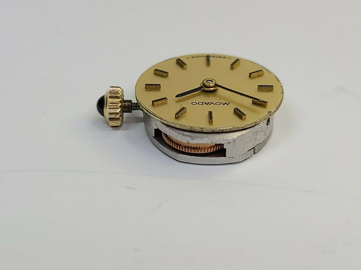 Movado With Zenith 16.5 or 165 Movement with dial - Hands - Beautiful ...