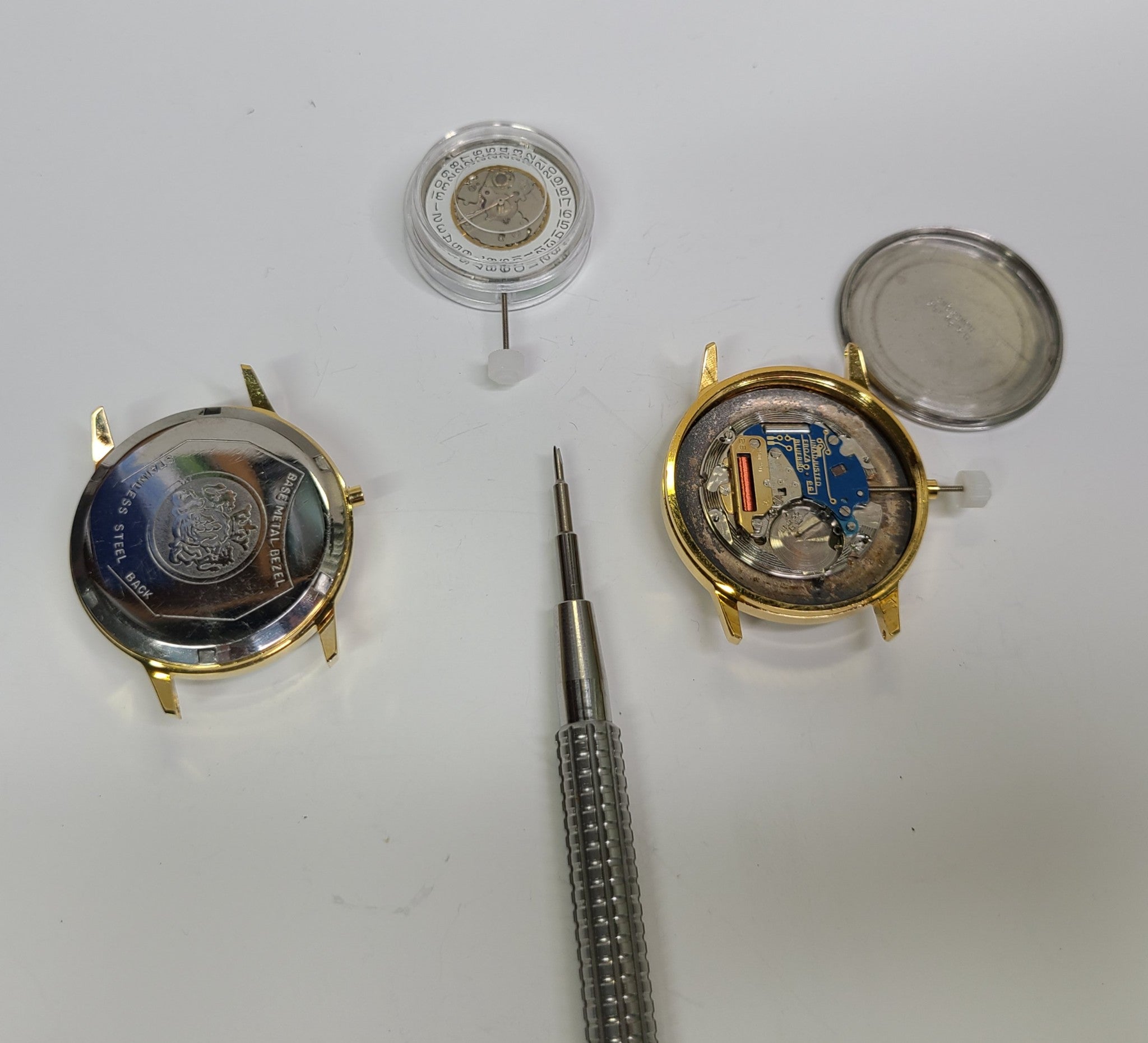 NOS 1976 Jimmy Carter DYI Watch Parts - PEANUTS TO PRESIDENT Dial Case ...