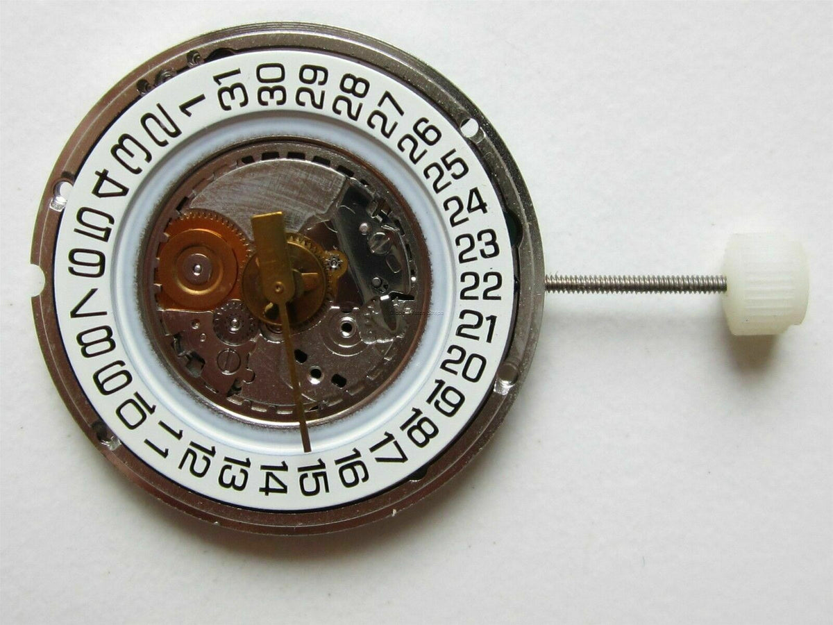 NOS ETA cal. 555.418 Swiss Watch Movement - date at 3 Ligne 10½ ...