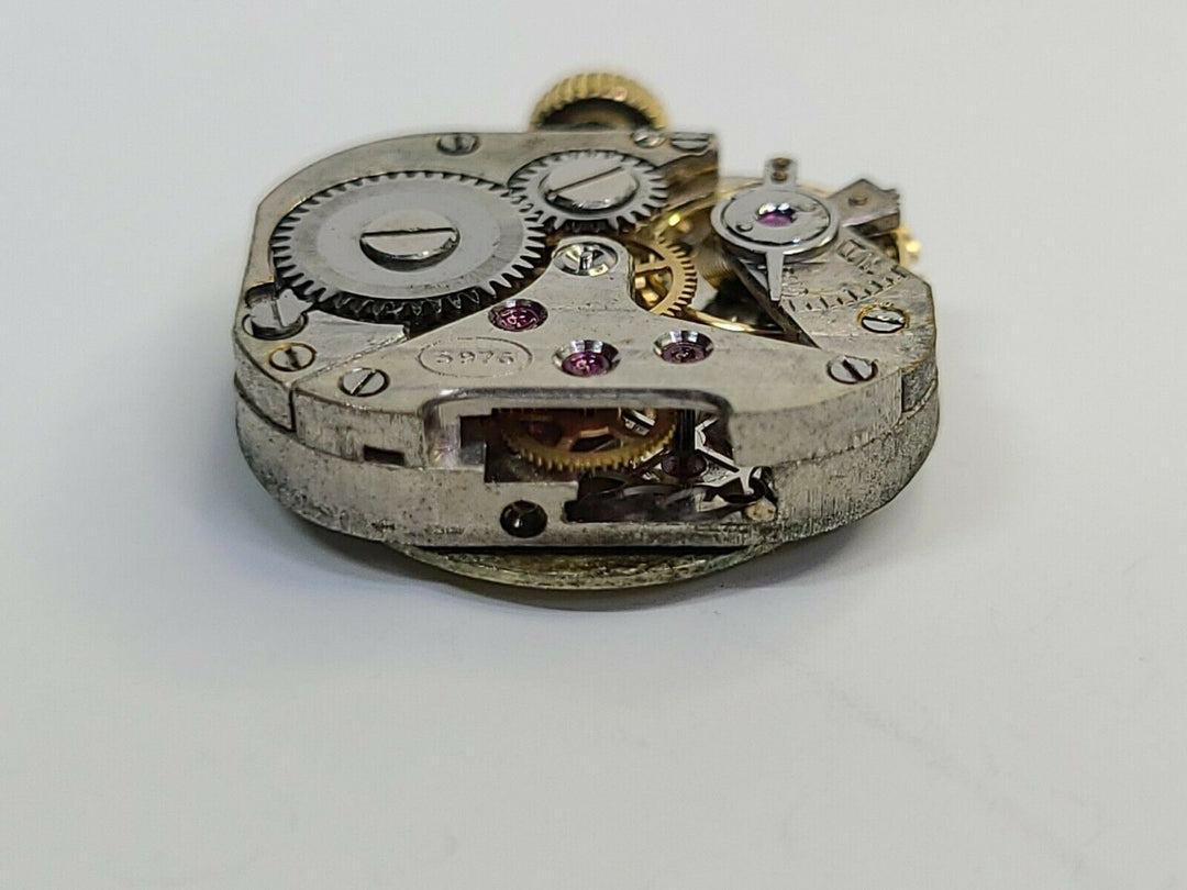 Servo - 5976 Watch Movement super finished with beautiful blue hands ...