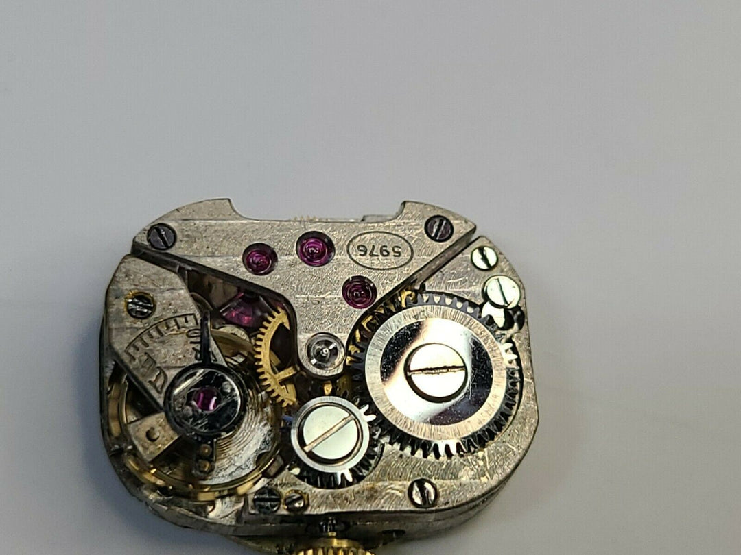 Servo - 5976 Watch Movement super finished with beautiful blue hands ...