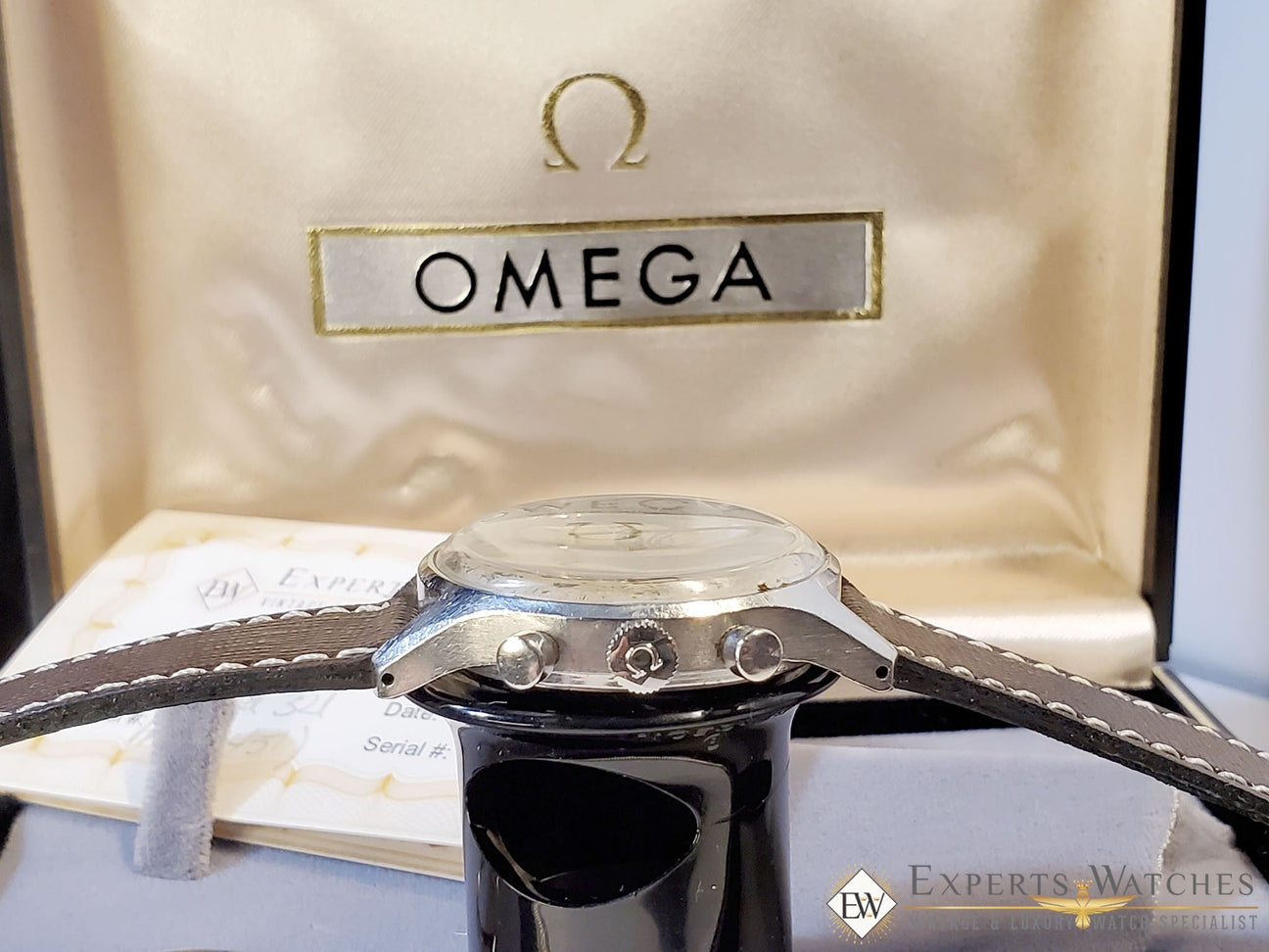 1950 Vintage Omega Turler Chronograph Cal 321 Pre SpeedMaster Ref 174 ...