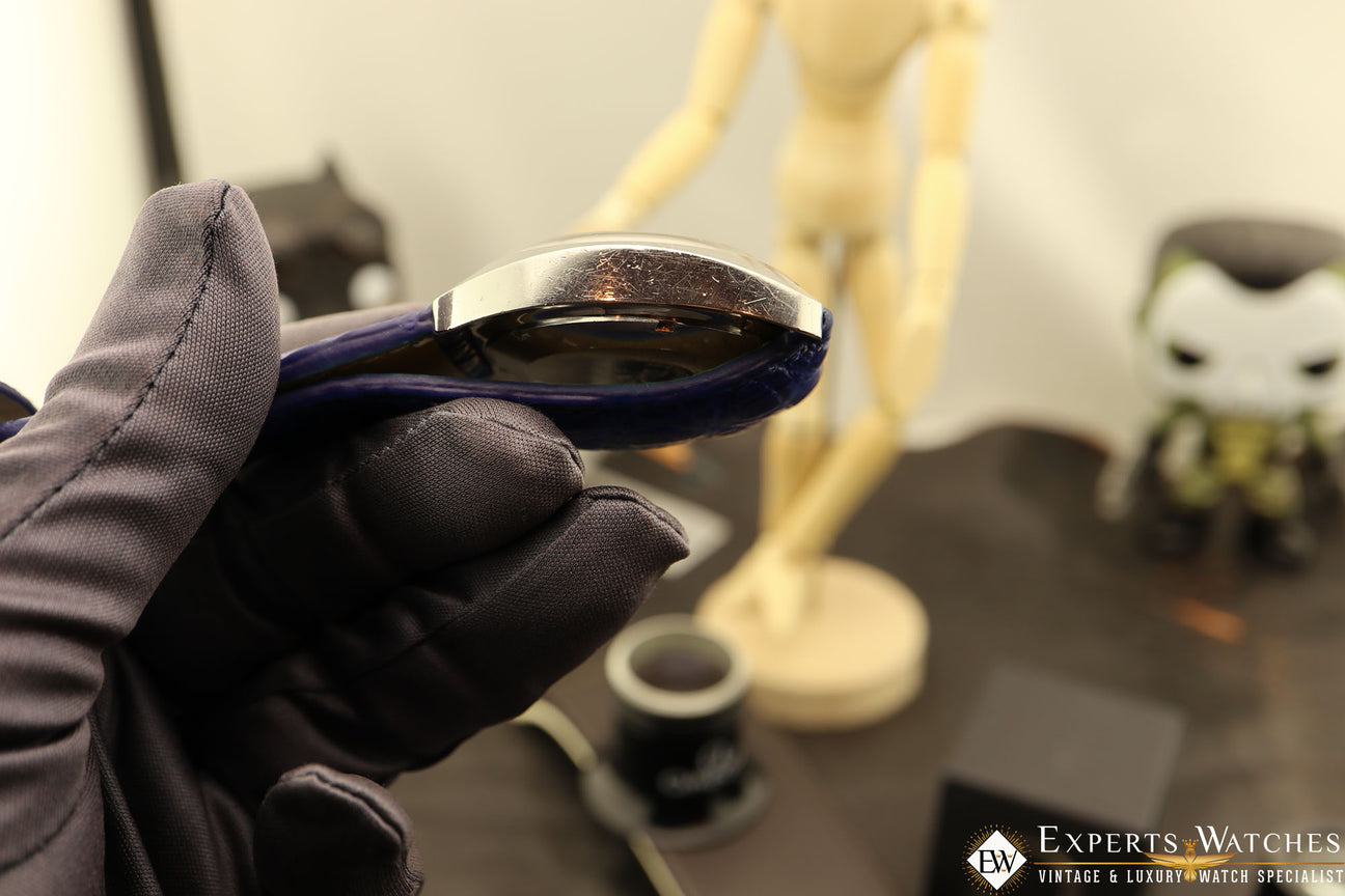 Serviced Vintage Omega SeaMaster 145.029 Blue Chronograph 1970 Cal 861 ...