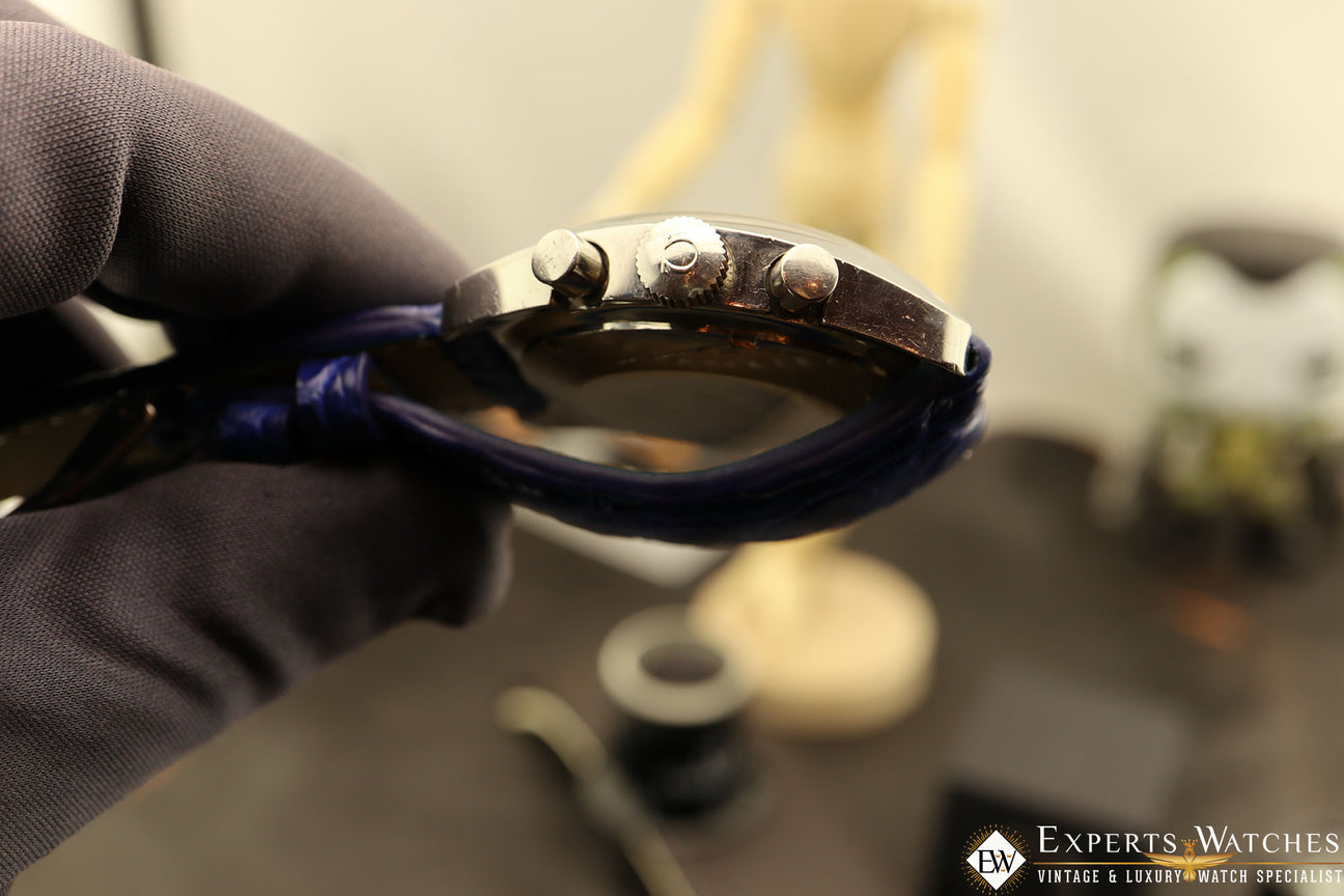 Serviced Vintage Omega SeaMaster 145.029 Blue Chronograph 1970 Cal 861 ...