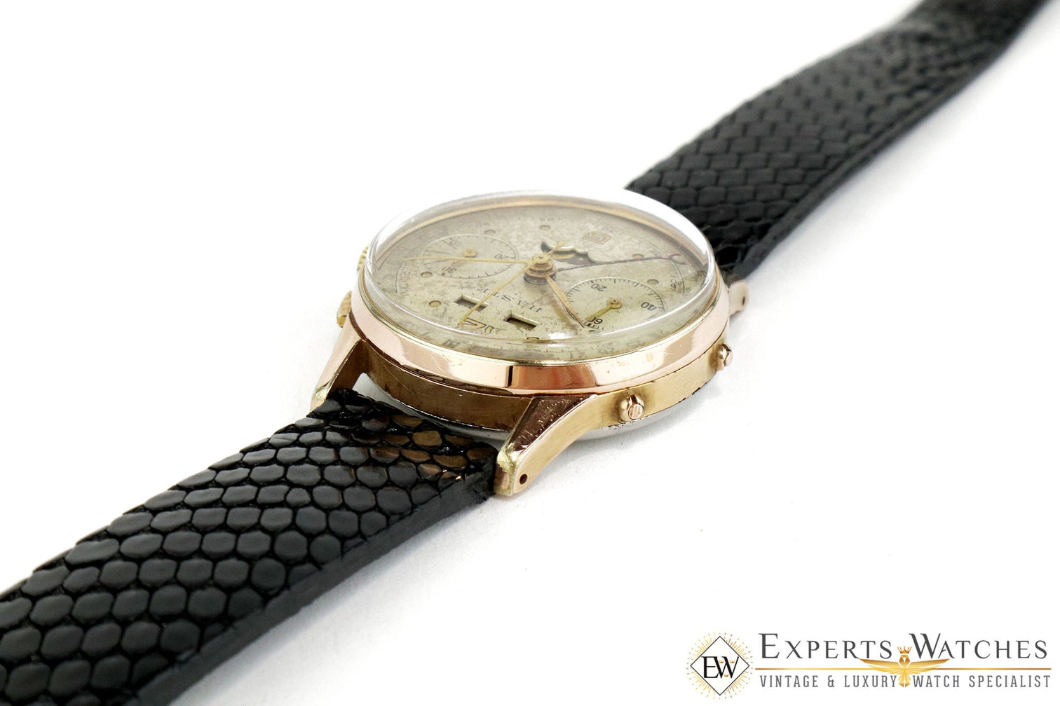 Vintage Haste Chronograph Triple Date MoonPhase LEONIDAS VALJOUX 88 Wa ...