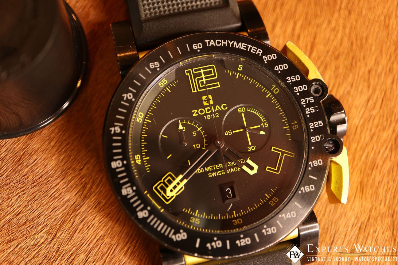 Zodiac ZMX-02 Swiss Diver Racer Watch ZO8555 Chronograph Limited ...