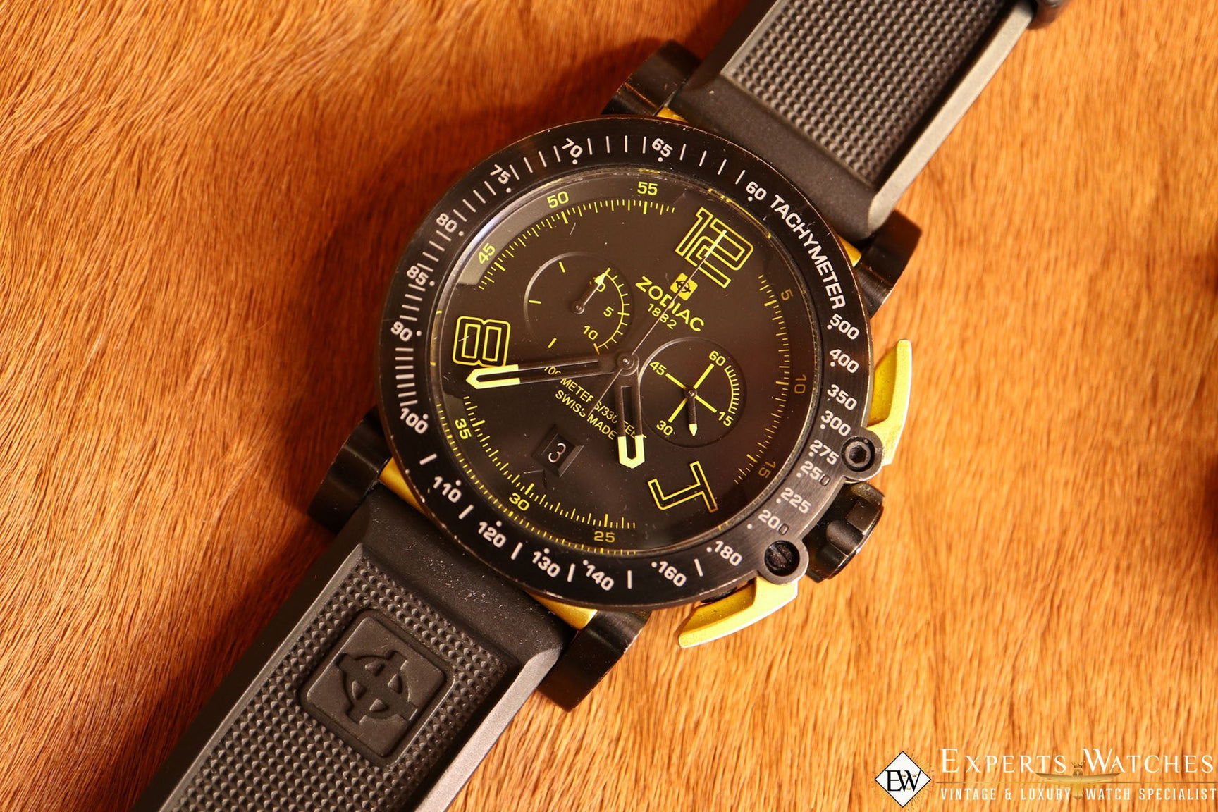 Zodiac ZMX-02 Swiss Diver Racer Watch ZO8555 Chronograph Limited Editi – Experts Watches